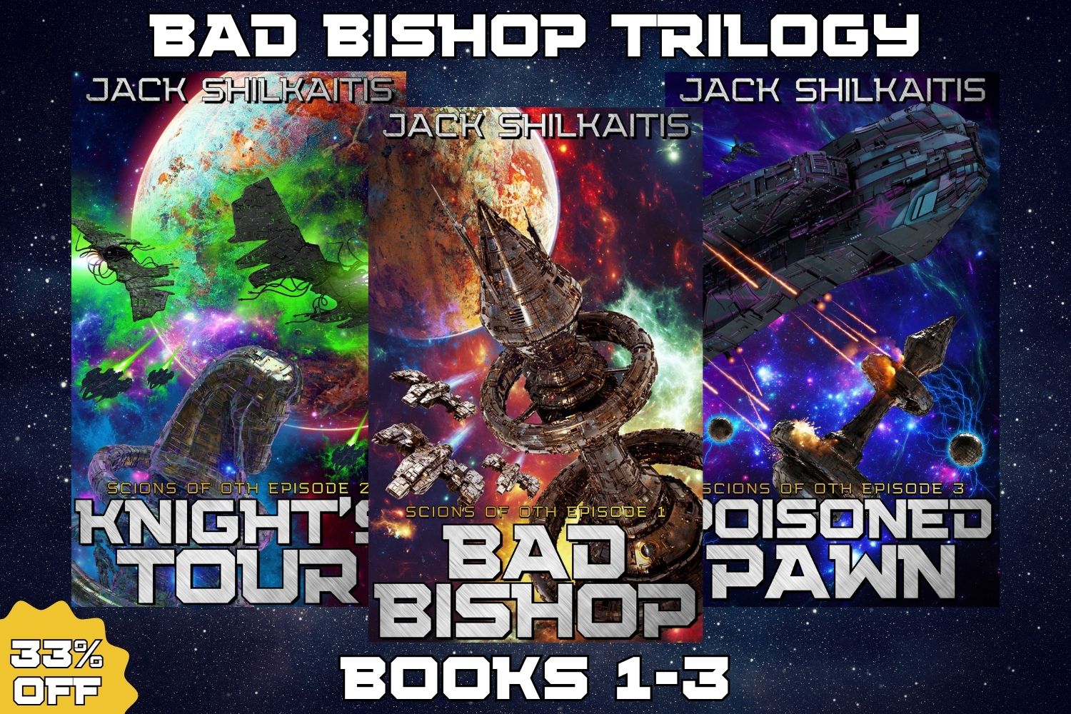 The Bad Bishop Trilogy (Ebook Edition) – Author Jack Shilkaitis